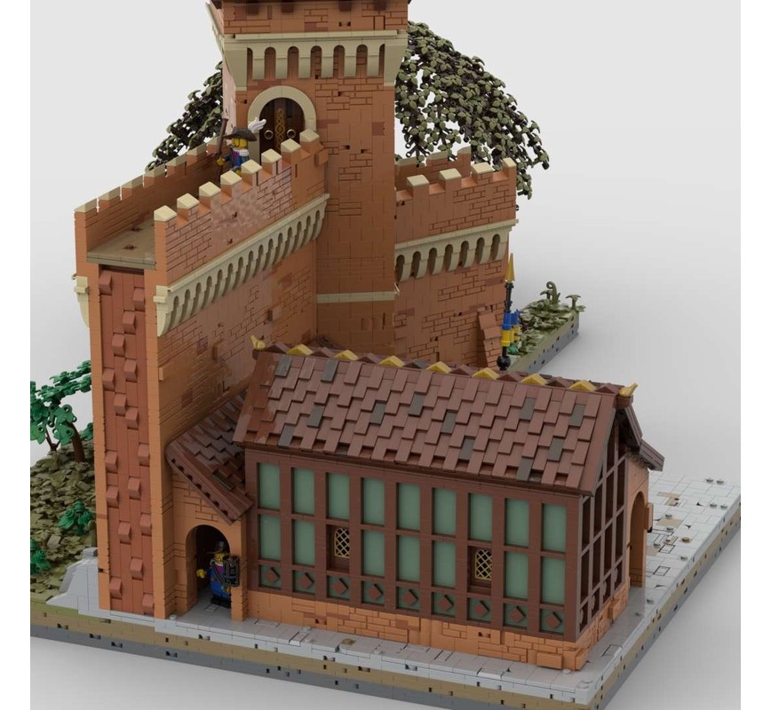 LEGO MOC City Walls - Extension by BennoBas | Rebrickable - Build with LEGO