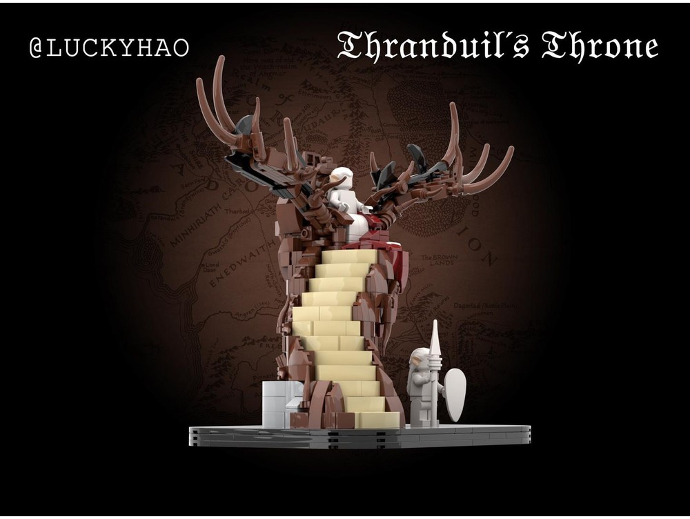 LEGO MOC Thranduil's Throne by LUCKYHAO | Rebrickable - Build with LEGO