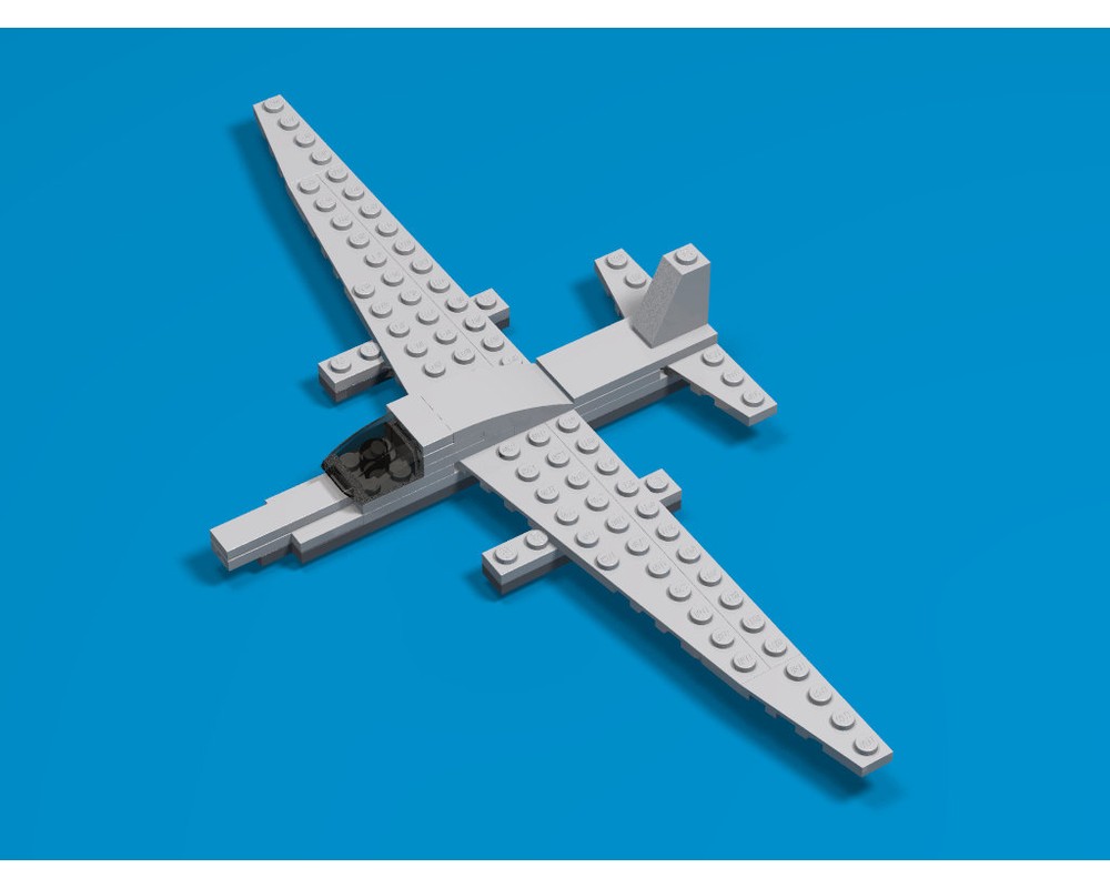 LEGO MOC Spy Plane (Micro) by PsiborgVIP | Rebrickable - Build with LEGO
