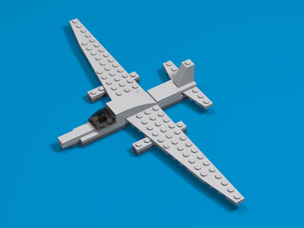 LEGO MOC Spy Plane (Micro) by PsiborgVIP | Rebrickable - Build with LEGO