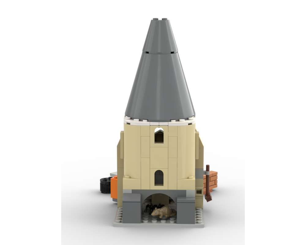 LEGO MOC HP - Filch's tower with fireplace by akachi | Rebrickable ...