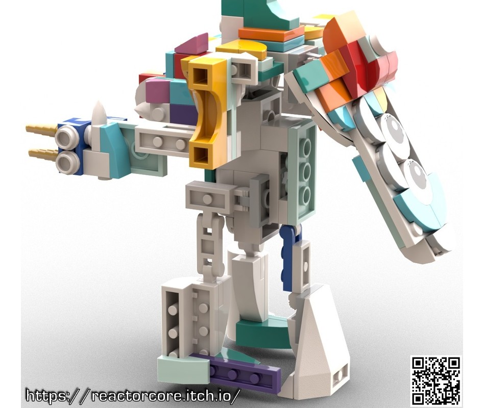 LEGO MOC 31140 Spectrum Sentinel Mech by Reactorcore | Rebrickable ...