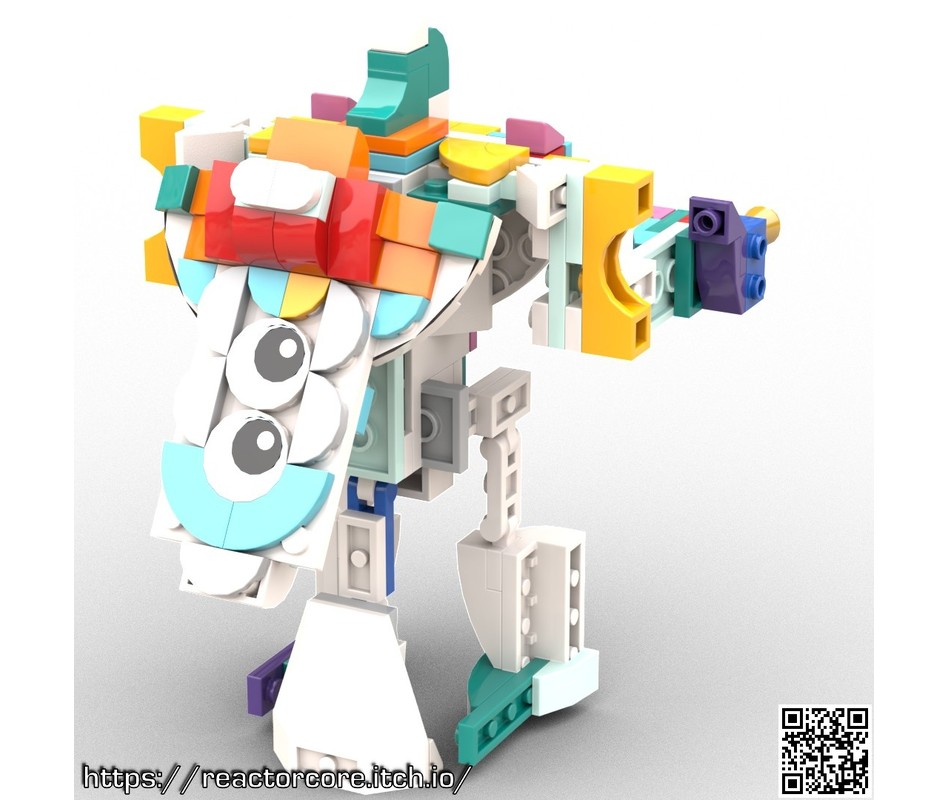 LEGO MOC 31140 Spectrum Sentinel Mech by Reactorcore | Rebrickable ...