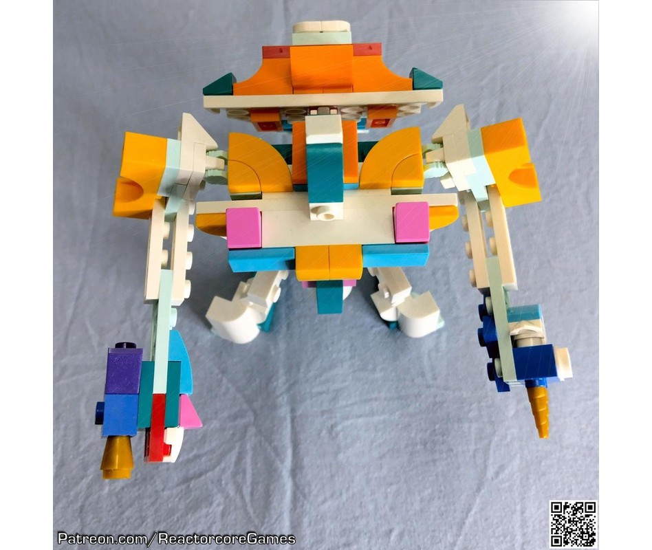 LEGO MOC 31140 Spectrum Sentinel Mech by Reactorcore | Rebrickable ...