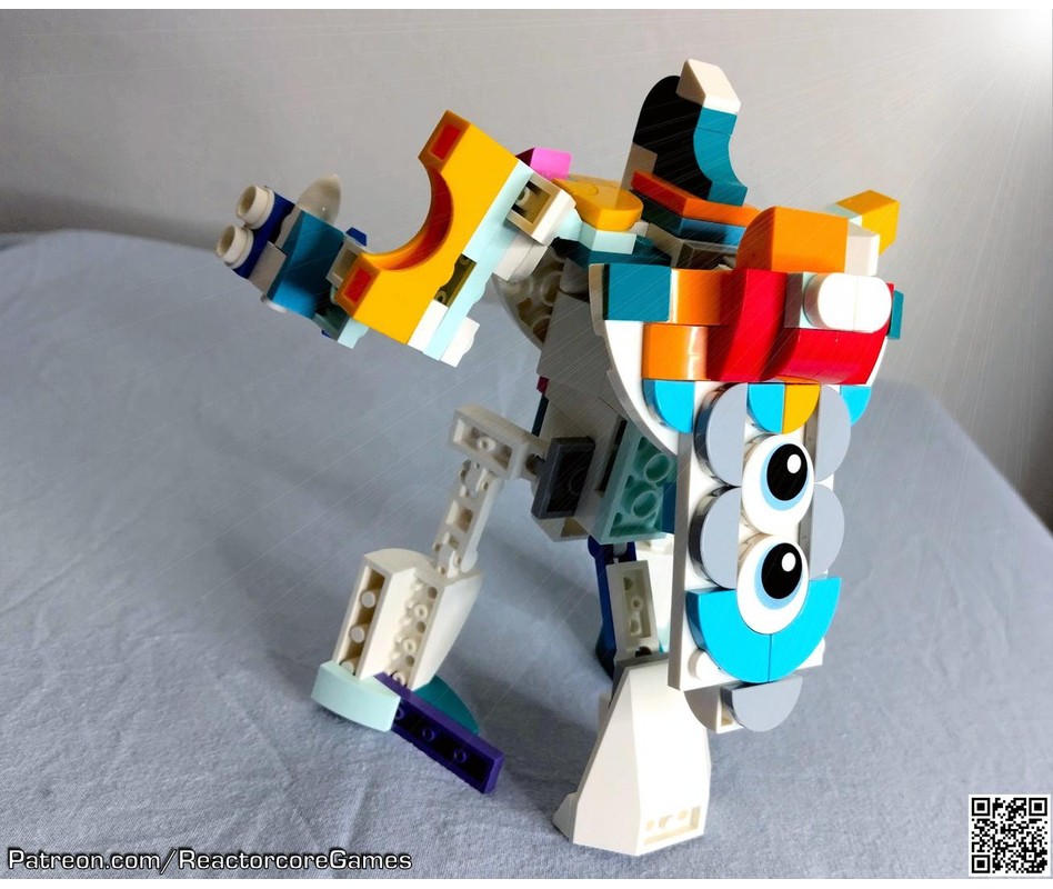 LEGO MOC 31140 Spectrum Sentinel Mech by Reactorcore | Rebrickable ...