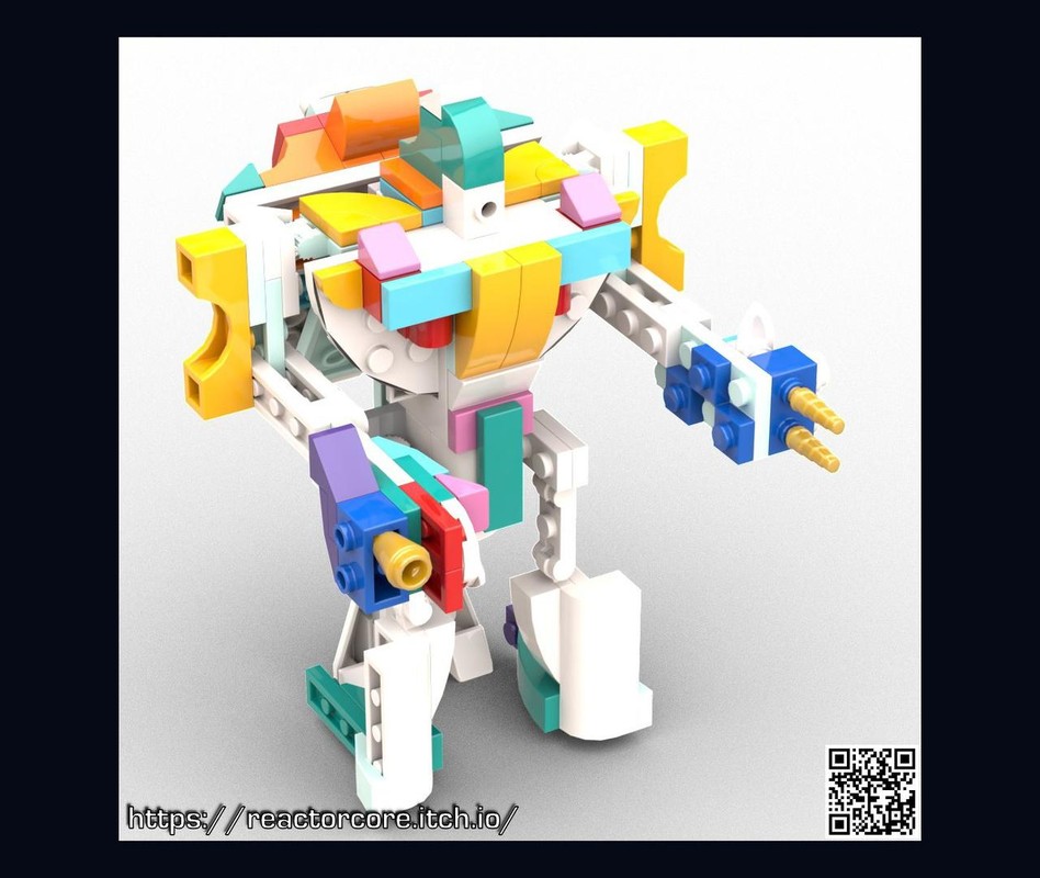 LEGO MOC 31140 Spectrum Sentinel Mech by Reactorcore | Rebrickable ...