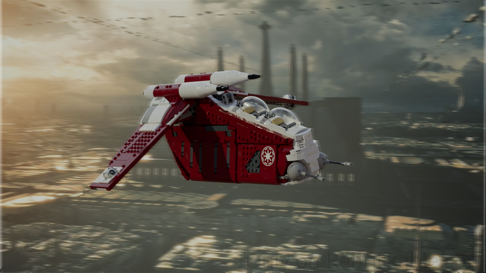 LEGO MOC Coruscant Guard Gunship - Ultimate Modification by Tiggerljc ...