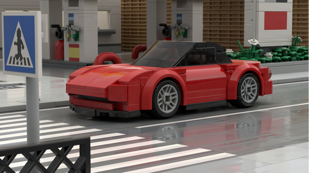 Lego Moc Mazda Miata Mx 5 Na By Wakeen Rebrickable Build With Lego