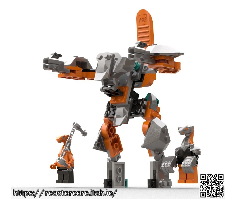 LEGO MOC-197229 71765 (Sidebuild) Snake APU Walker Mech by Reactorcore ...