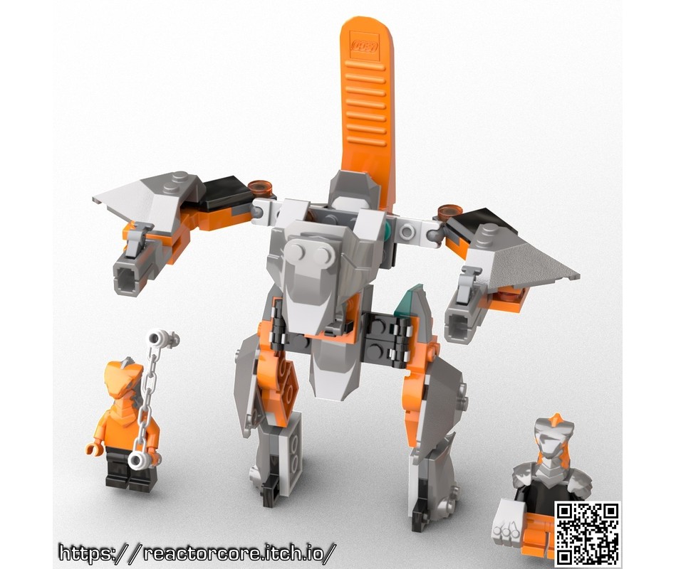 LEGO MOC 71765 (Sidebuild) Snake APU Walker Mech by Reactorcore ...