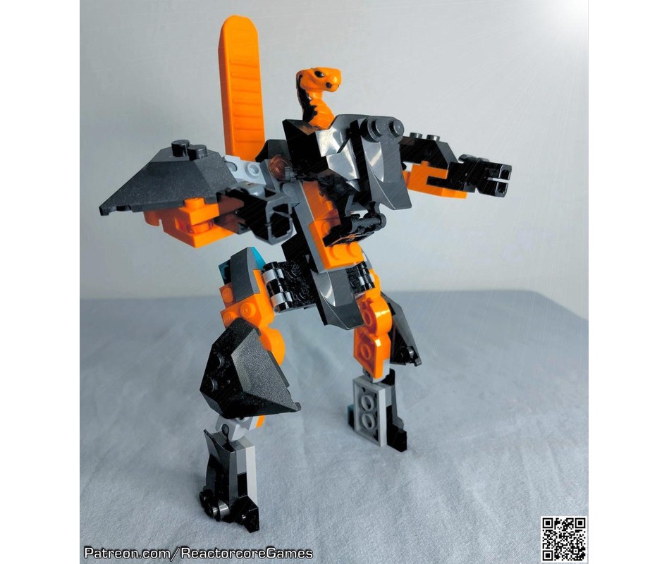 LEGO MOC-197229 71765 (Sidebuild) Snake APU Walker Mech by Reactorcore ...