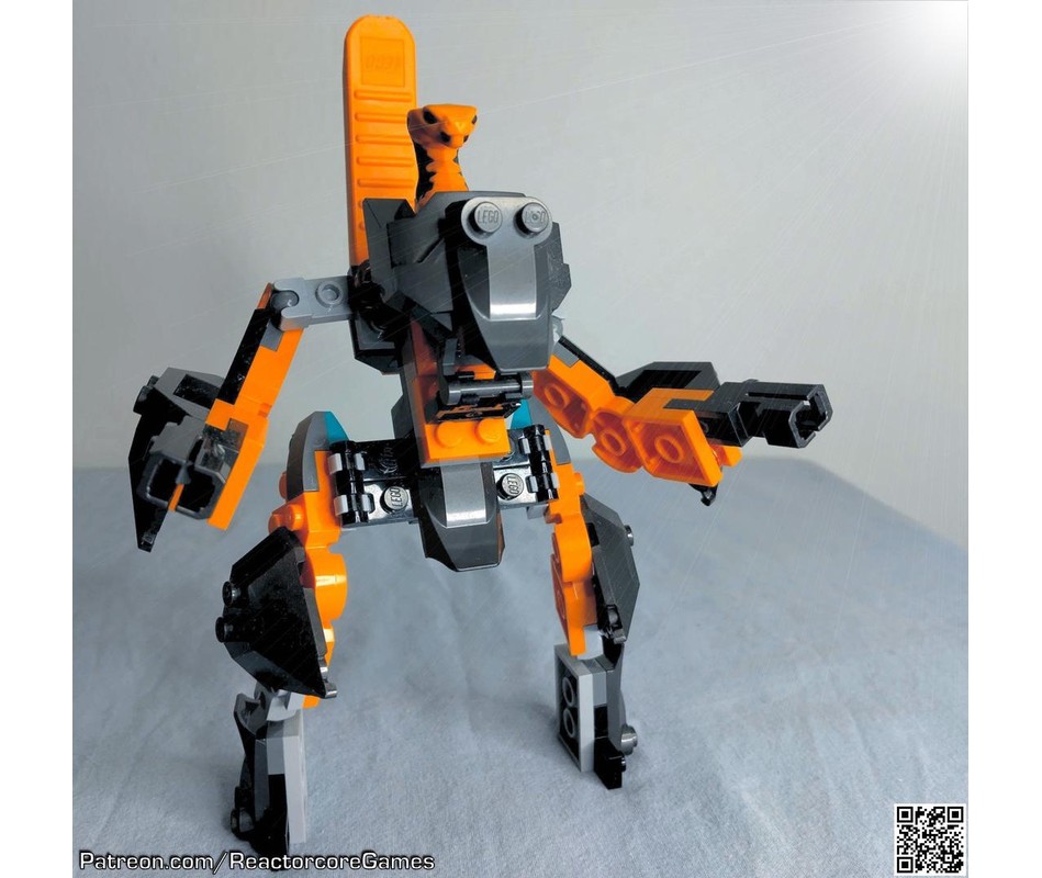 LEGO MOC-197229 71765 (Sidebuild) Snake APU Walker Mech by Reactorcore ...