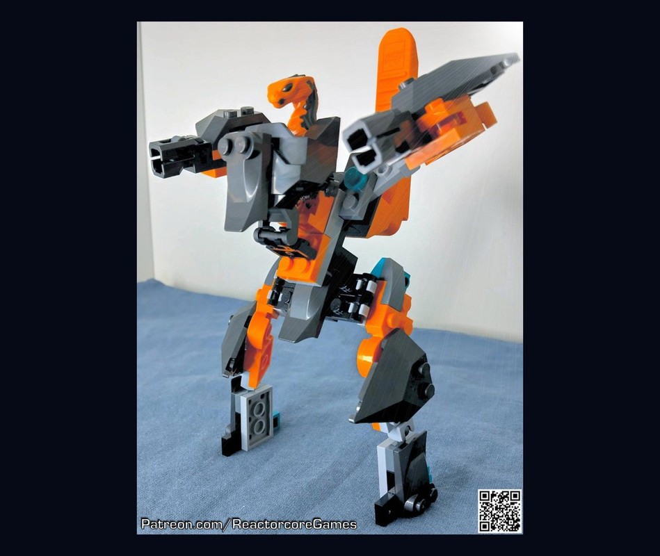LEGO MOC-197229 71765 (Sidebuild) Snake APU Walker Mech by Reactorcore ...