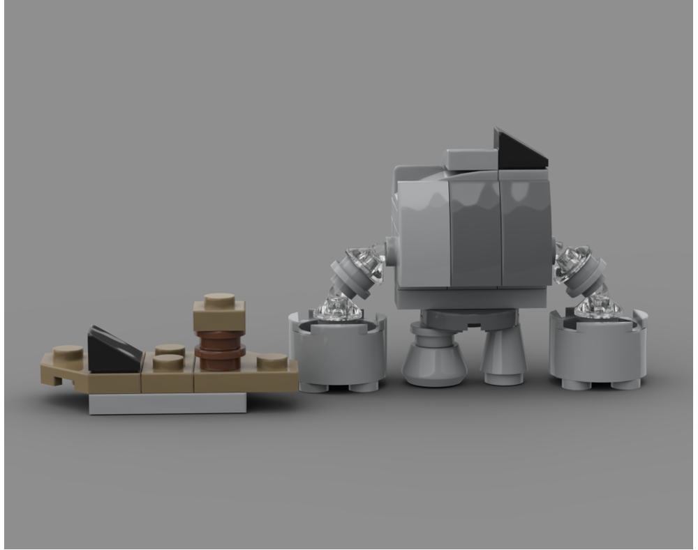 LEGO MOC Stone Talus Mini by HB_Builds | Rebrickable - Build with LEGO