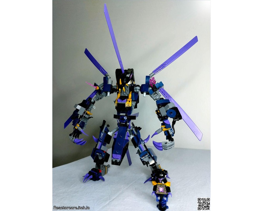 LEGO MOC 71742 Overlord Terror Shredder Mecha by Reactorcore ...