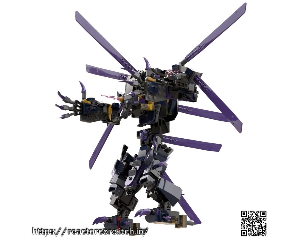 LEGO MOC 71742 Overlord Terror Shredder Mecha by Reactorcore ...