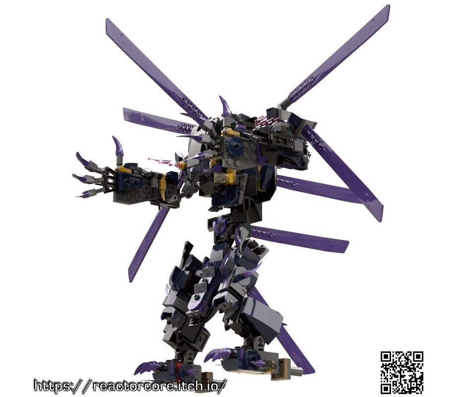 LEGO MOC-197236 71742 Overlord Terror Shredder Mecha by Reactorcore ...