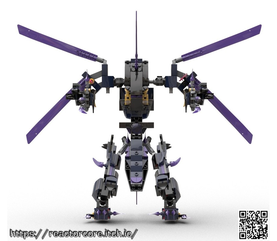 LEGO MOC-197236 71742 Overlord Terror Shredder Mecha by Reactorcore ...