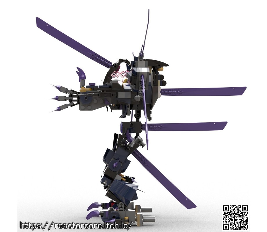 LEGO MOC-197236 71742 Overlord Terror Shredder Mecha by Reactorcore ...