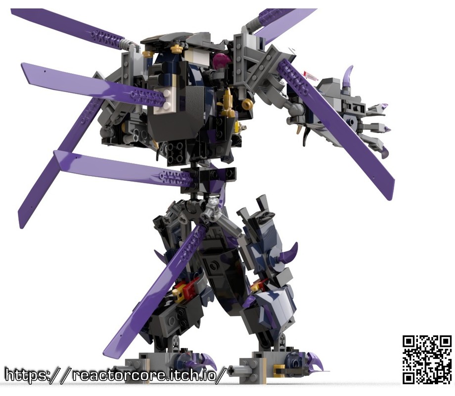 LEGO MOC-197236 71742 Overlord Terror Shredder Mecha by Reactorcore ...