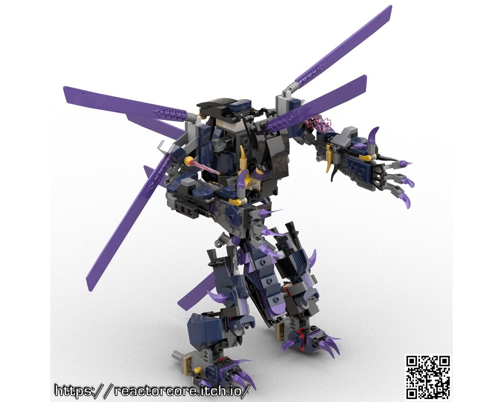 LEGO MOC 71742 Overlord Terror Shredder Mecha by Reactorcore ...