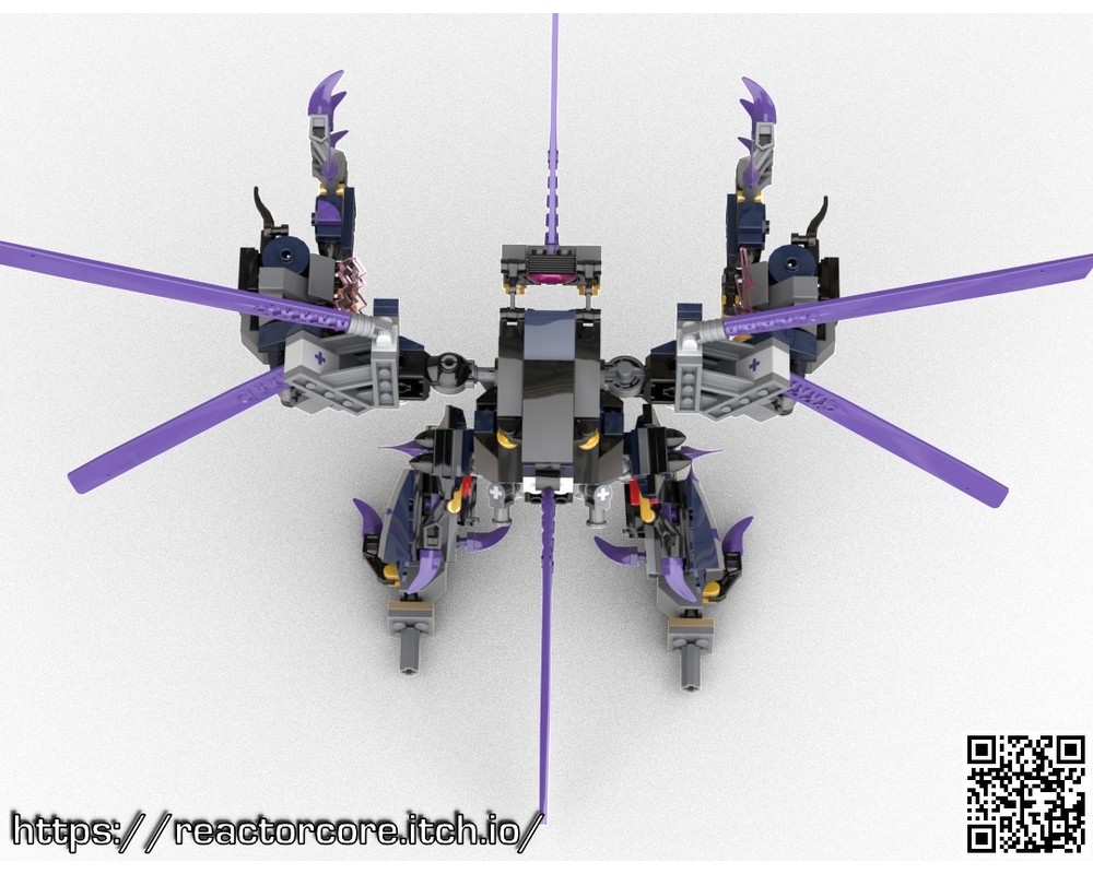 LEGO MOC 71742 Overlord Terror Shredder Mecha by Reactorcore ...