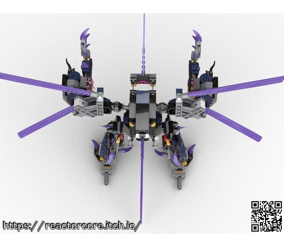 LEGO MOC-197236 71742 Overlord Terror Shredder Mecha by Reactorcore ...
