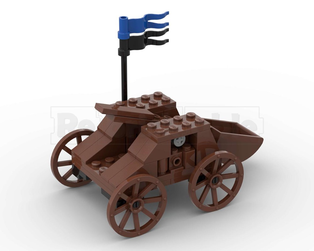 LEGO MOC Medieval Catapult by BrickCastleFan | Rebrickable - Build with ...