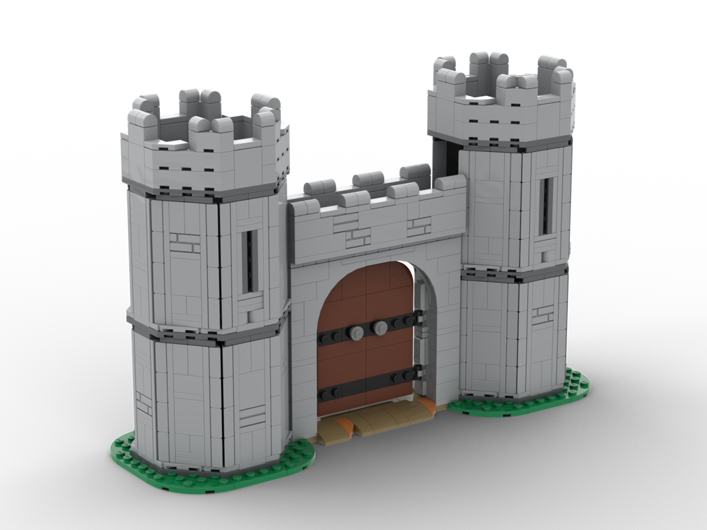 LEGO MOC Medieval Gatehouse by Sir BuildsALot | Rebrickable - Build ...