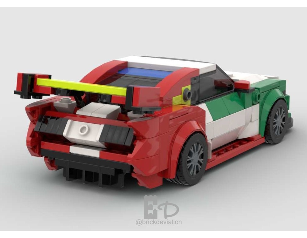 LEGO MOC 2024 Castrol Racing Ford Mustang Supercar by Brick Deviation ...