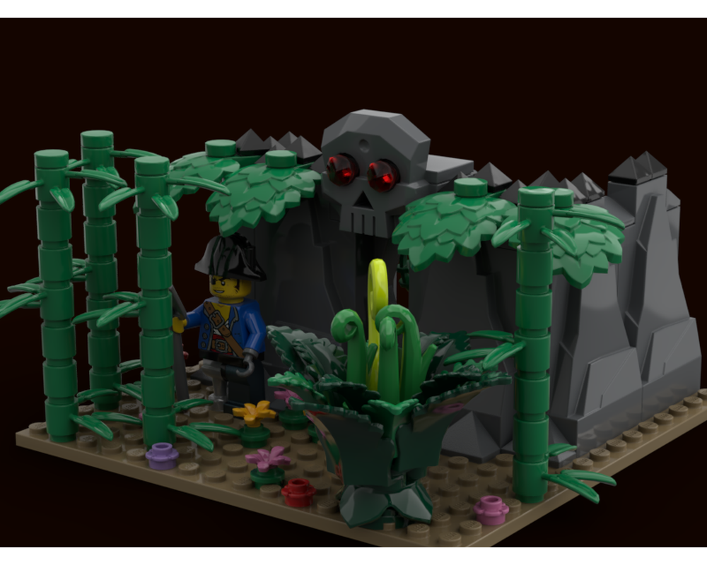 LEGO MOC Pirate Cave by Mlong1013 | Rebrickable - Build with LEGO