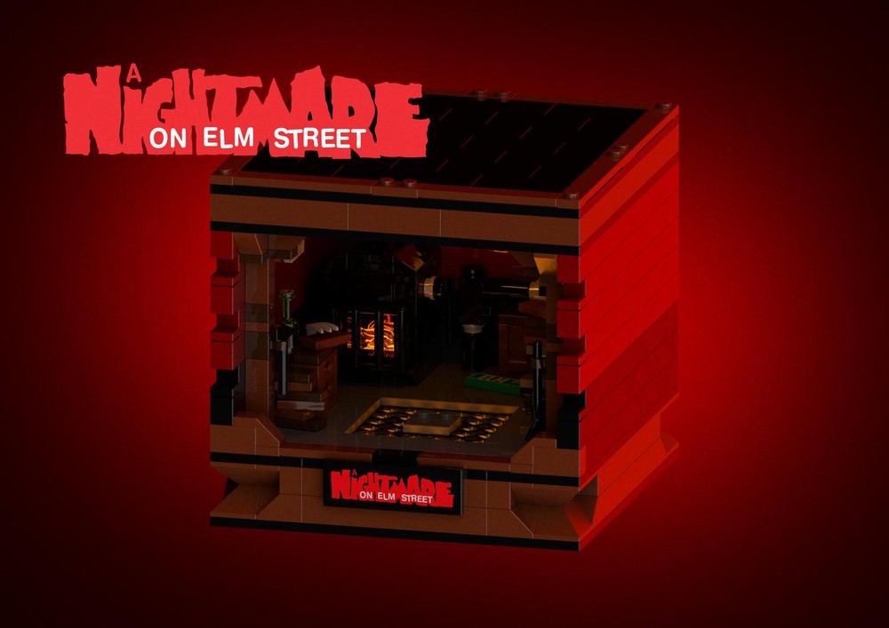 LEGO MOC A Nightmare On Elm Street Basement by Monstrous Brick ...