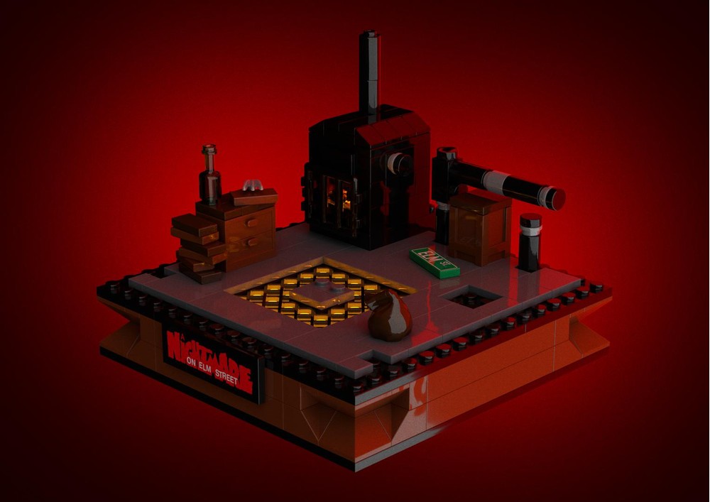 LEGO MOC-197259 A Nightmare On Elm Street Basement by Monstrous Brick ...