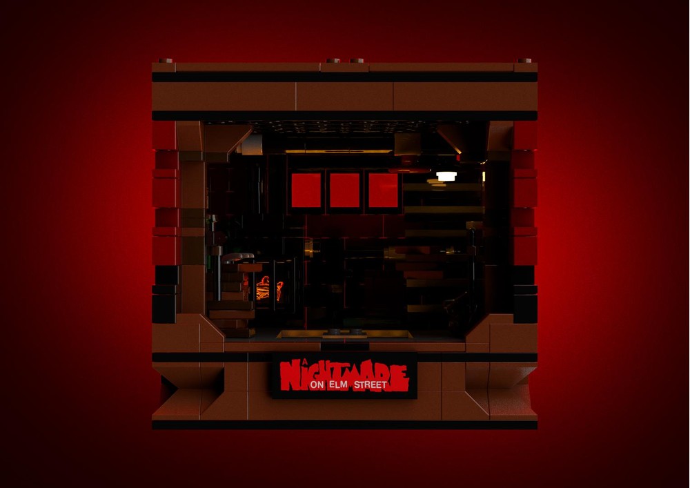 LEGO MOC A Nightmare On Elm Street Basement by Monstrous Brick ...