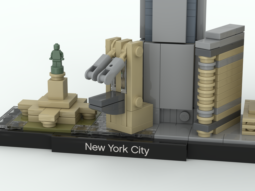 Lego Moc New York By Trex2020 Rebrickable Build With Lego
