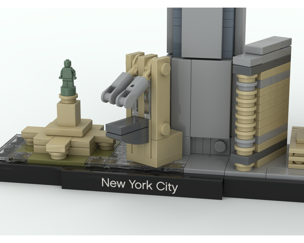 LEGO MOC New York by Trex2020 | Rebrickable - Build with LEGO