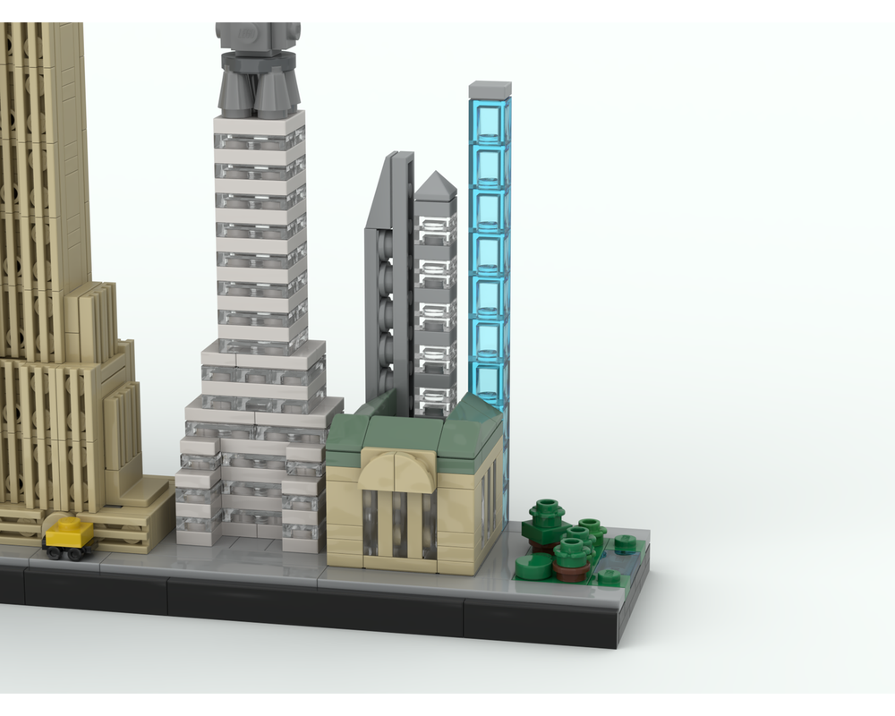 LEGO MOC New York by Trex2020 | Rebrickable - Build with LEGO