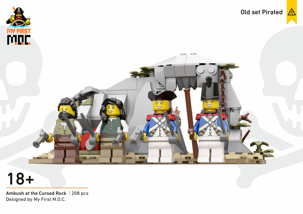 LEGO MOC Ambush at the Cursed Rock by MyFirstMOC | Rebrickable - Build ...