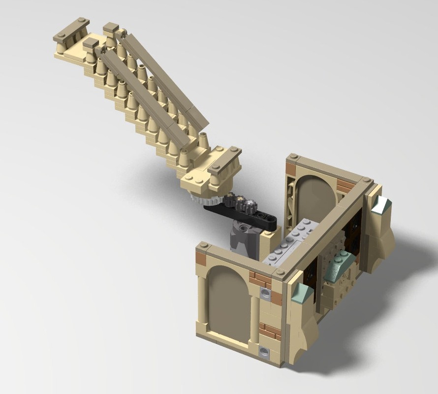 LEGO MOC PF moving stairs by jgirden | Rebrickable - Build with LEGO