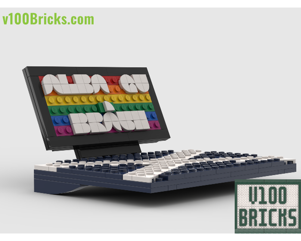 LEGO MOC Saltire/Pride of Scotland Flag by v100Bricks | Rebrickable ...