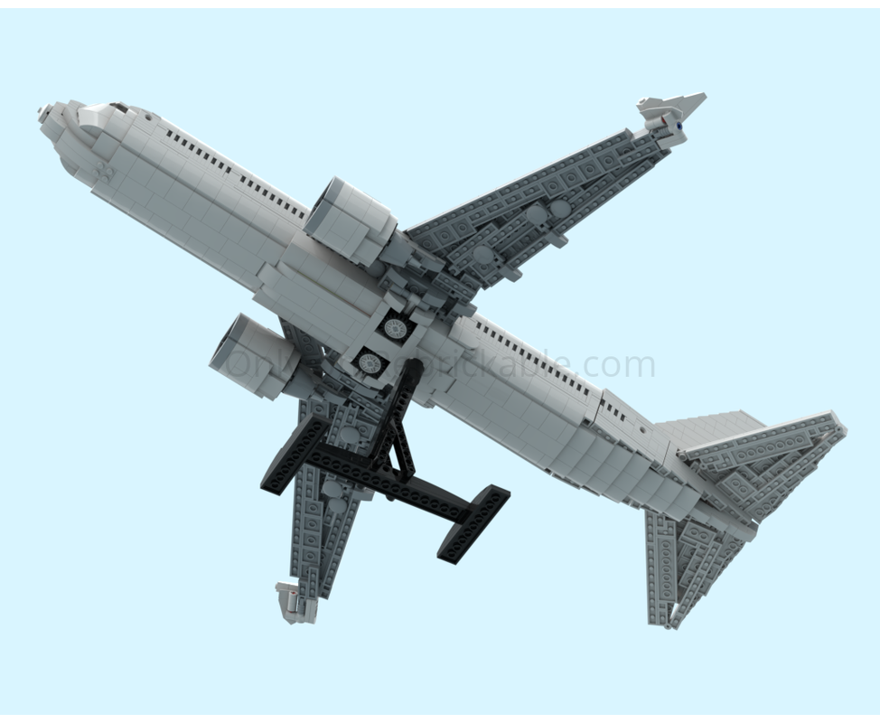 LEGO MOC-197273 Boeing 737 Max 8 by BespokeLegoDesigns | Rebrickable ...