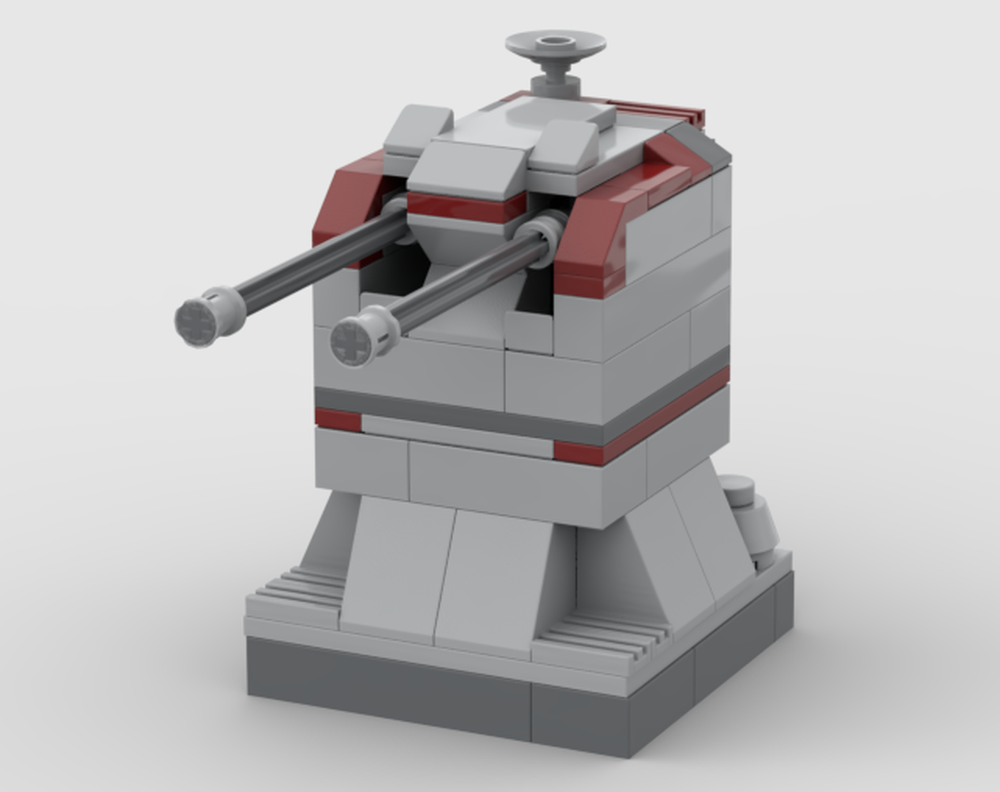 LEGO MOC anti-aircraft gun of the rpubllic by Loulego | Rebrickable ...