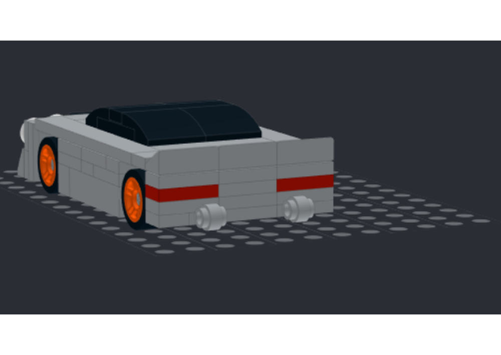 LEGO MOC Mini mercedes clk gtr by Ibrahimno | Rebrickable - Build with LEGO