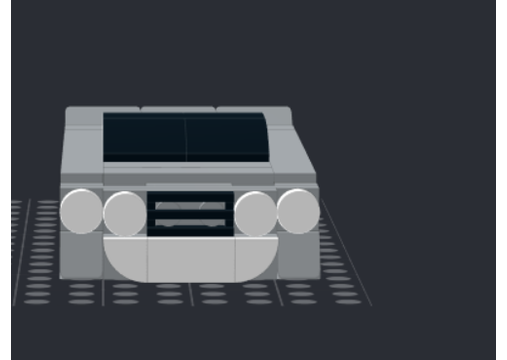 LEGO MOC Mini mercedes clk gtr by Ibrahimno | Rebrickable - Build with LEGO