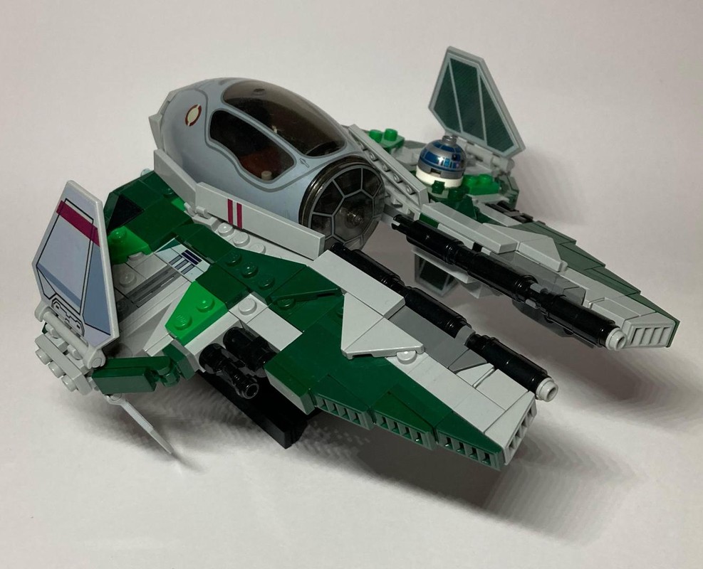 LEGO MOC Anakin's Interceptor (green) by Ollysgoodbrick | Rebrickable ...