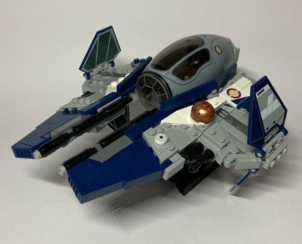 LEGO MOC Obi-Wan's Interceptor (blue) by Ollysgoodbrick | Rebrickable ...