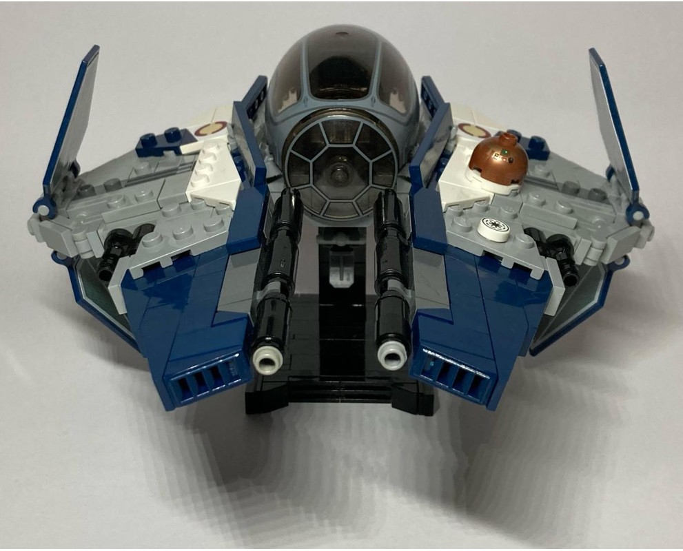 LEGO MOC Obi-Wan's Interceptor (blue) by Ollysgoodbrick | Rebrickable ...