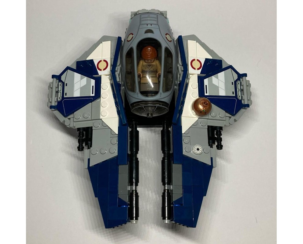 LEGO MOC Obi-Wan's Interceptor (blue) by Ollysgoodbrick | Rebrickable ...