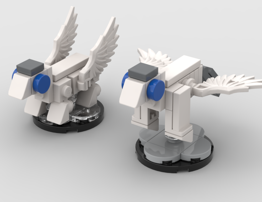 LEGO MOC Ethereal Ponies True Form-Pegasus by GargonLe | Rebrickable ...