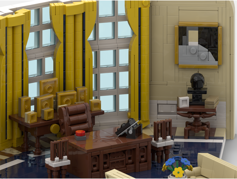 LEGO MOC-197293 Oval Office by RepublicStuds | Rebrickable - Build with ...